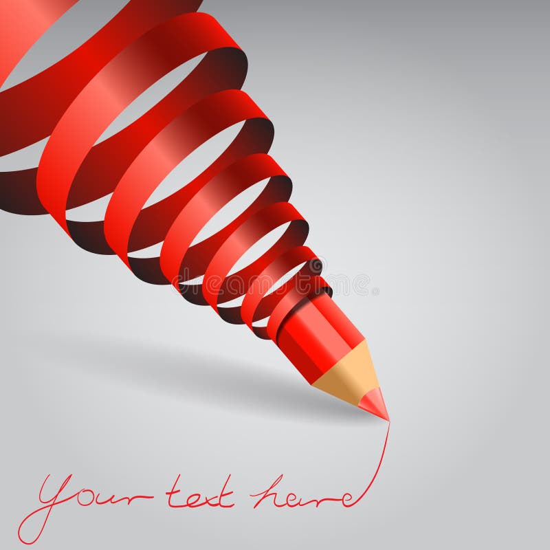 Creative Pencil Background stock vector. Illustration of artistic ...