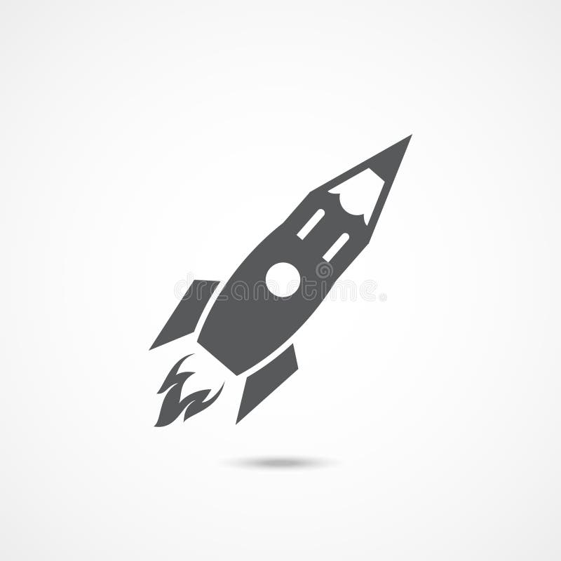 Creative Pencil Rocket Icon Stock Vector - Illustration of creativity ...