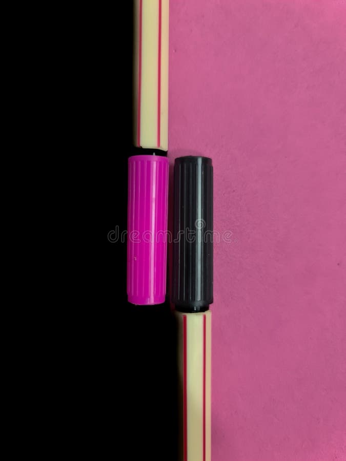 Creative pens stock image. Image of markers, skin, brown - 268538823