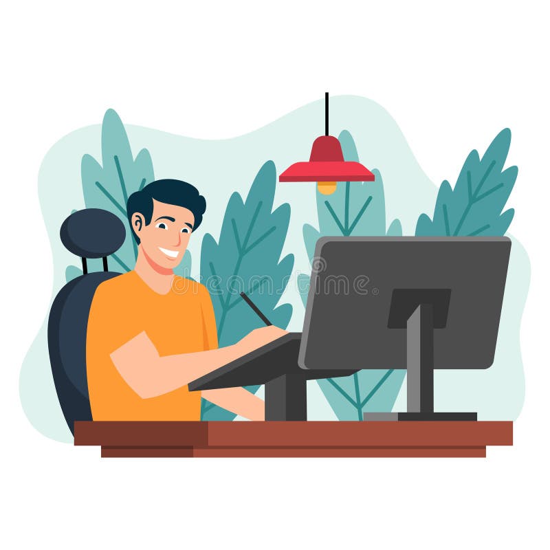 Creative People Illustration Stock Vector - Illustration of graphic ...