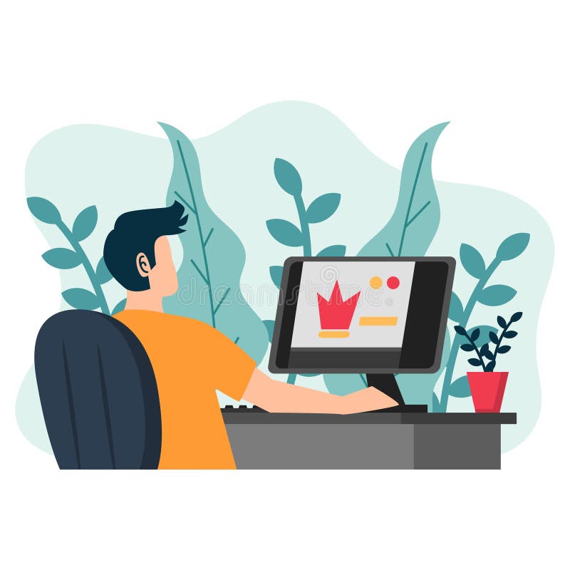 Creative People Illustration Stock Vector - Illustration of creativity ...