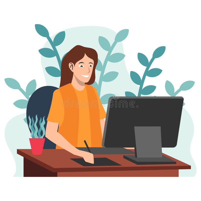 Creative People Illustration Stock Vector - Illustration of ...