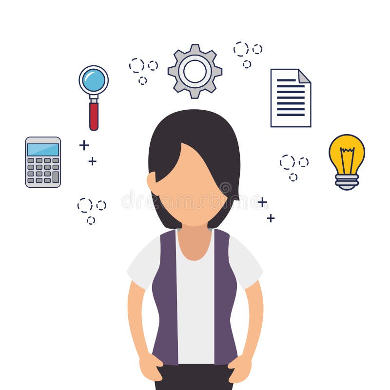 Creative people our team stock illustration. Illustration of creativity ...