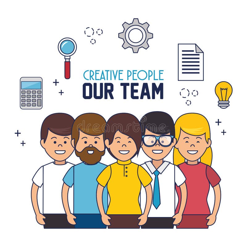 Our Team Infographic Stock Illustrations – 256 Our Team Infographic ...