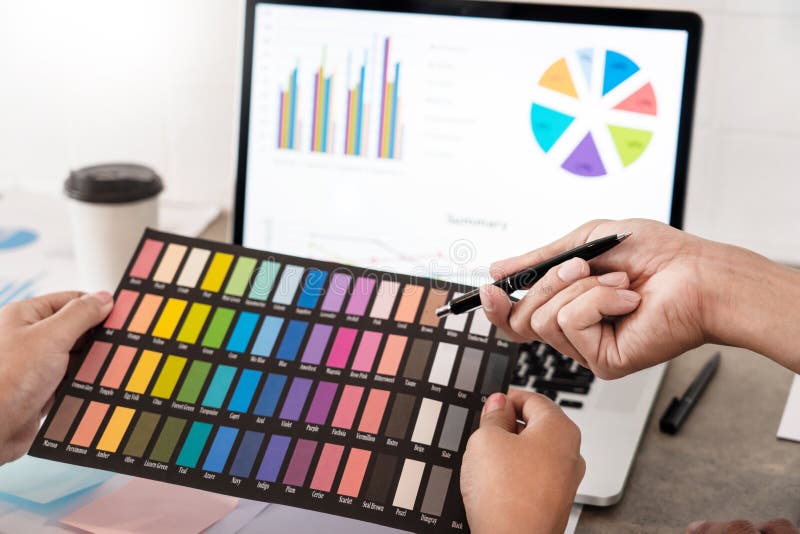 Creative People Team Business People and Co-workers Working Together in ...