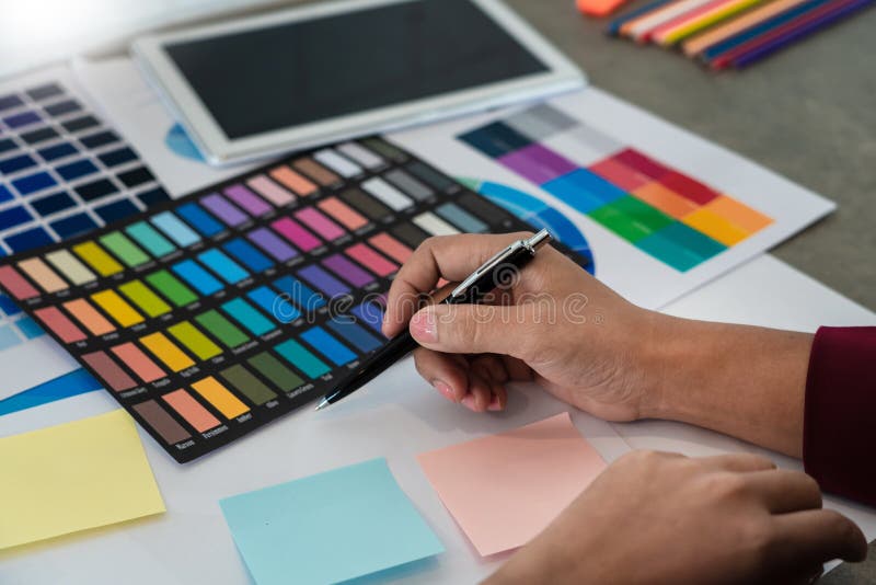 Creative People Team Business People and Co-workers Working Together in ...