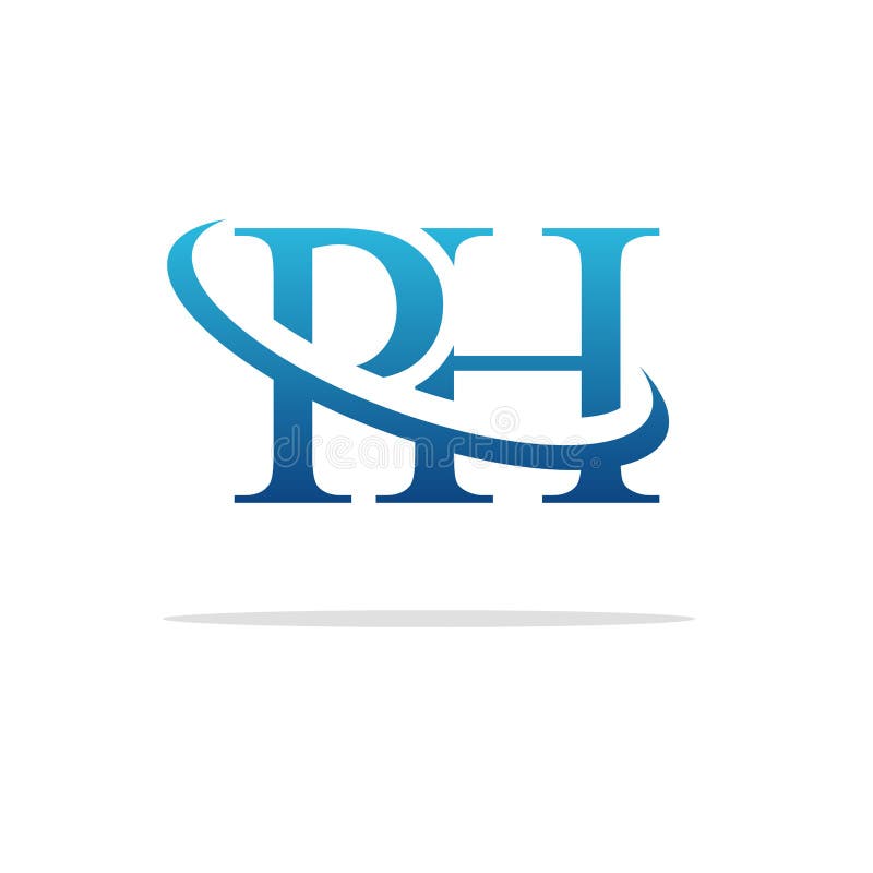 Creative PH Logo Icon Design Stock Vector - Illustration of isolated ...