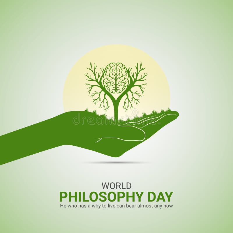 Creative Philosophy Day Ads Design. World Philosophy Day, Celebrated ...