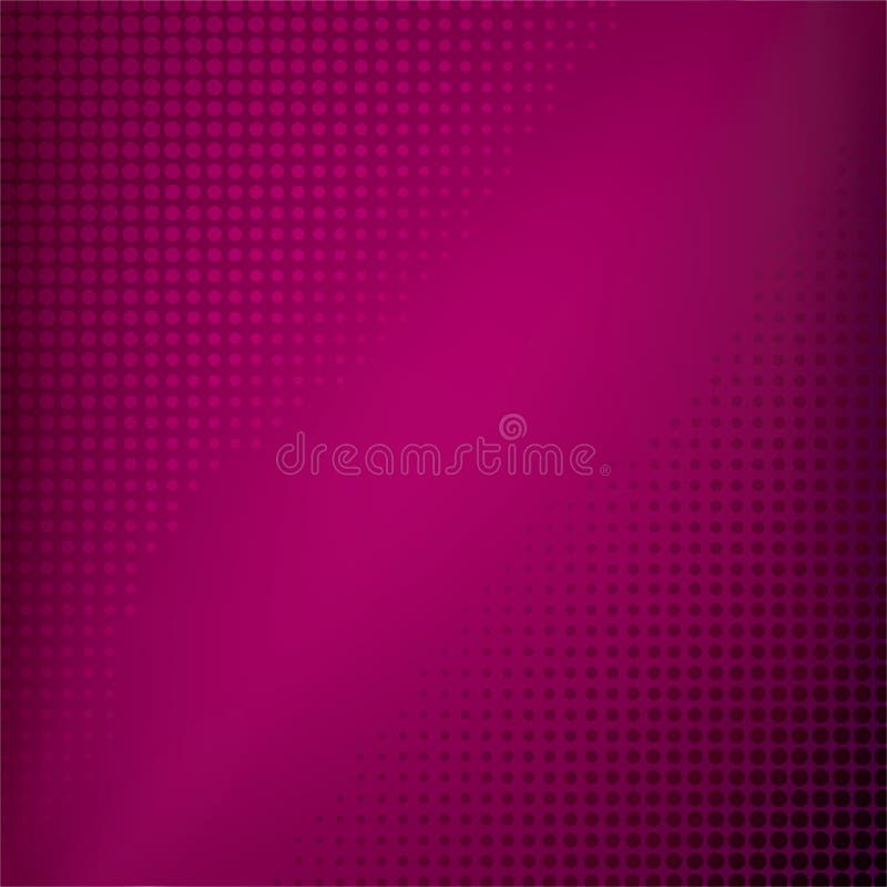 Creative Pink Halftone Pattern Design Stock Vector - Illustration of ...