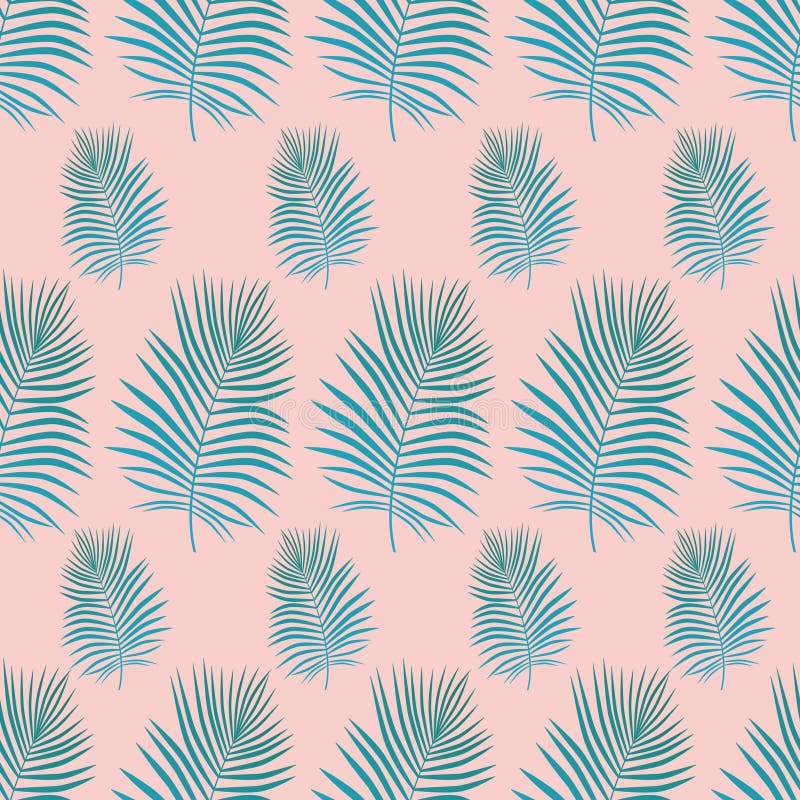 Creative Pink Leaves Backdrop Stock Illustration - Illustration of ...