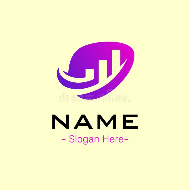 Creative Pink and Purple Colour Development Logo Stock Vector ...