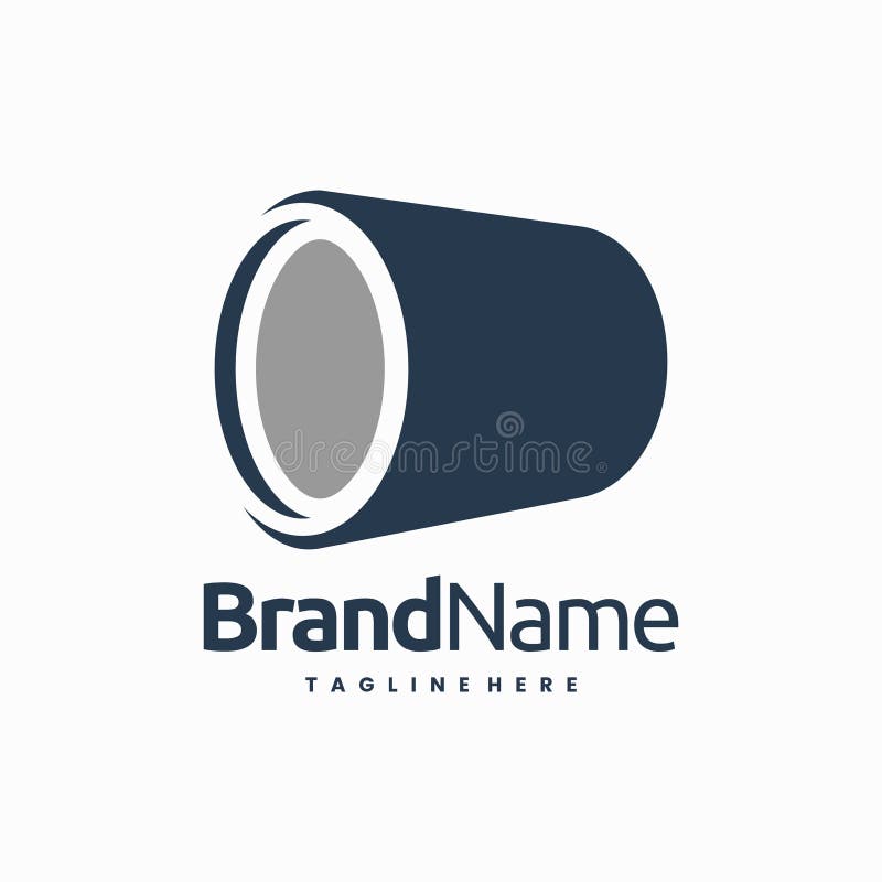 Pipe logo, pipe work logo stock vector. Illustration of plumbing ...