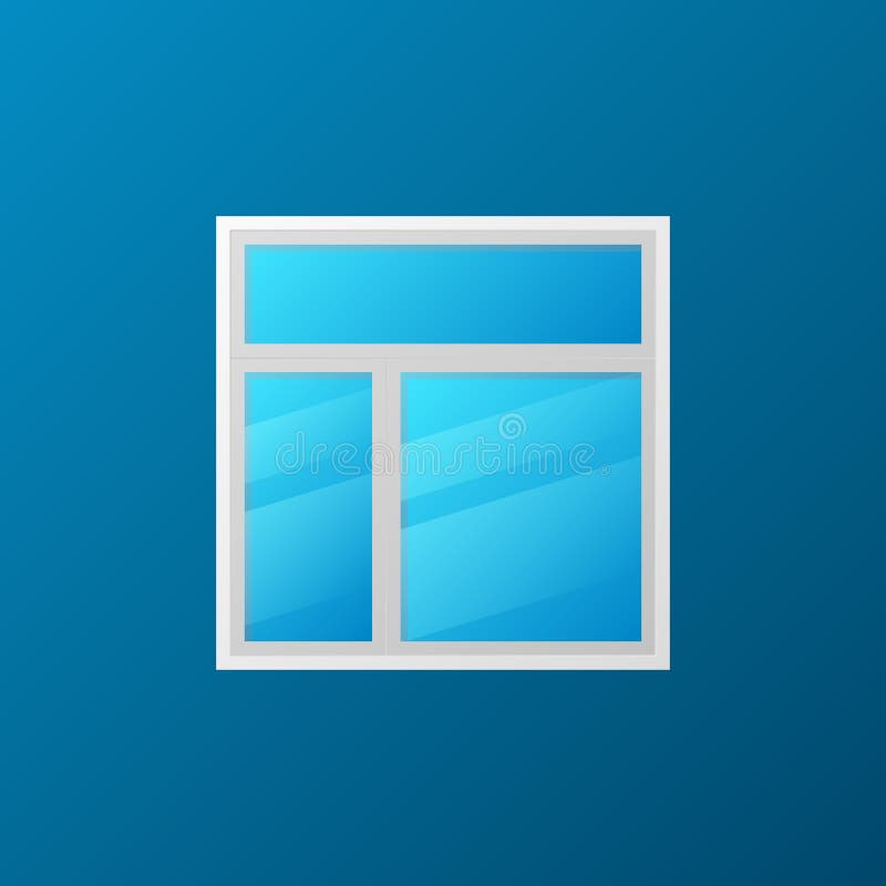 Vector Pvc Plastic Window Icon Stock Illustrations – 430 Vector Pvc ...