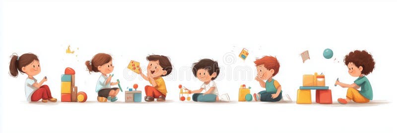 Creative Playtime Moments Shared among Children at a Vibrant Learning ...