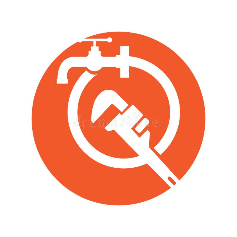 Plumbing Service Icon Logo Creative Vector Illustrattion Stock Vector ...