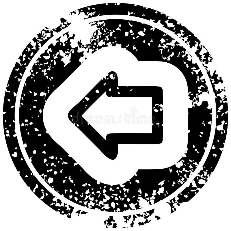 A Creative Pointing Arrow Symbol Stock Vector - Illustration of arrow ...