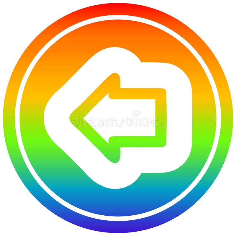 A Creative Pointing Arrow Symbol Stock Vector - Illustration of arrow ...