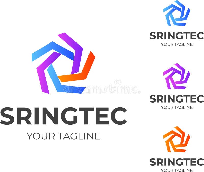 Creative Polygon Logo Design Vector Template Stock Vector ...