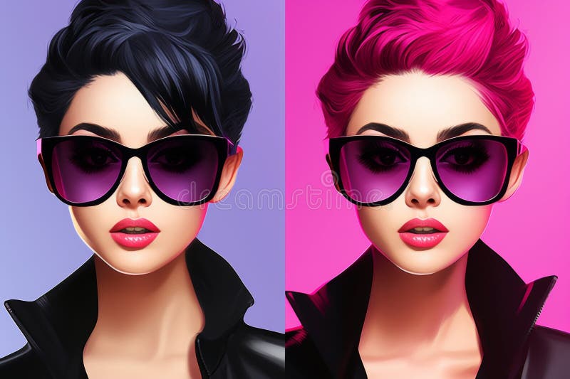 Creative Pop Art Cartoon Photo Effect Mockup for Vibrant Graphic Design ...