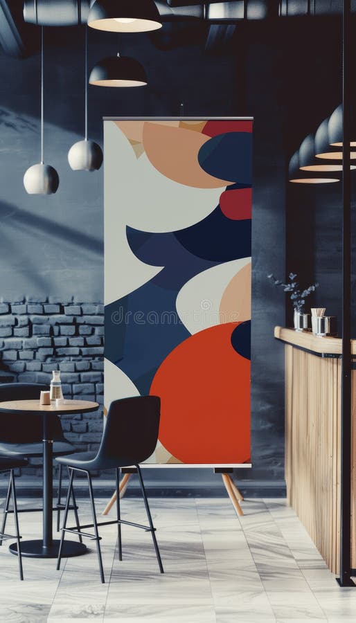 Creative Pop-Up Banner Design with Bold Graphics for Professional Event ...