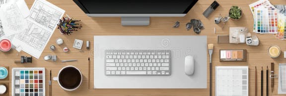 Creative Portfolio Design Process Featuring Art Tools and Layout ...