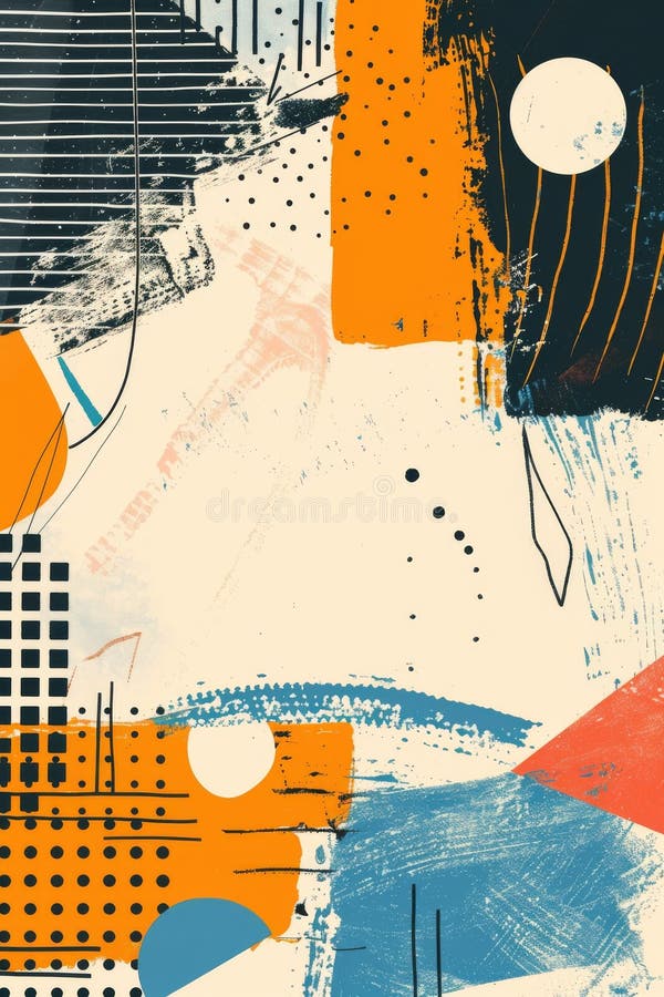 Creative Poster Template for Events with Hand-drawn Design Elements ...