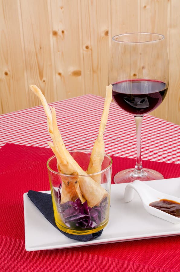 Creative prawn tapa stock image. Image of spain, small - 81436319