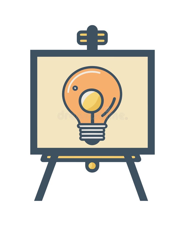 Creative Presentation Board Stock Vector - Illustration of professional ...