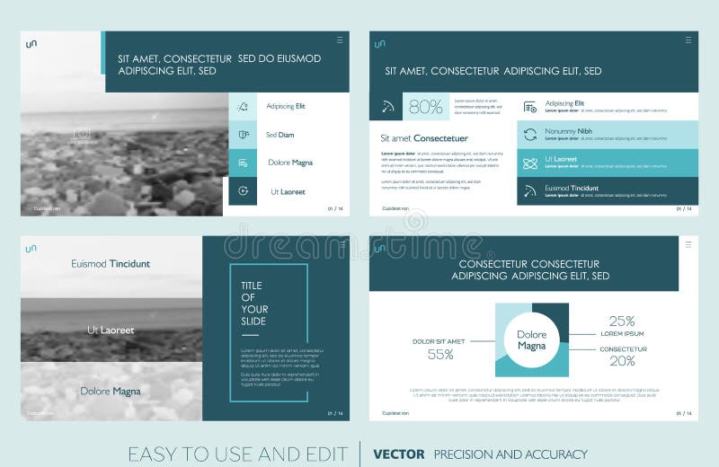 Creative Presentation Templates with Editable Design Elements and ...