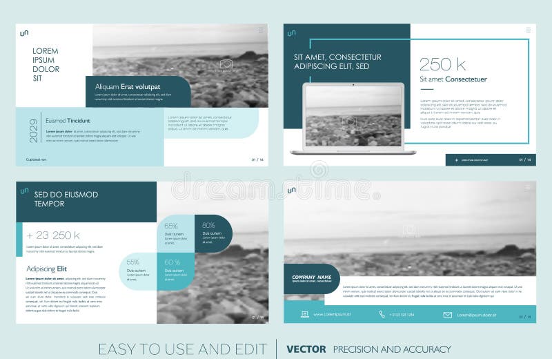 Creative Presentation Templates with Editable Design Elements and ...