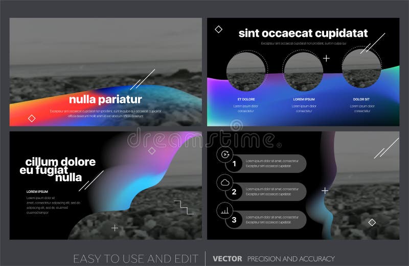 Creative Presentation Templates with Editable Design Elements and ...