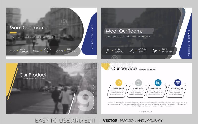 Creative Presentation Templates with Editable Design Elements and ...