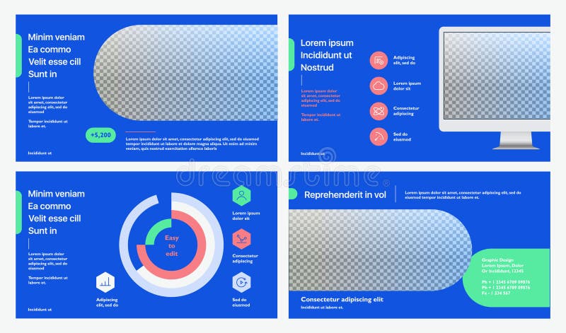 Creative Presentation Templates with Editable Design Elements and ...
