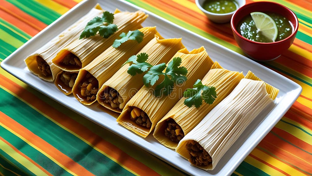 Creative Presentation of Traditional Mexican Dishes, Showcasing Unique ...