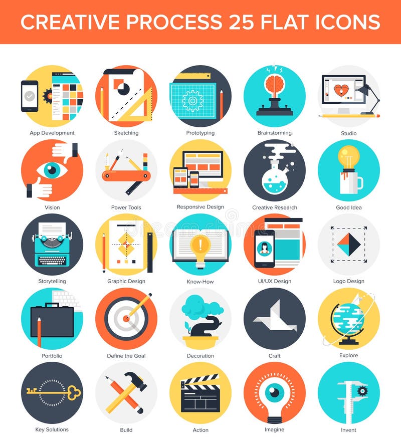 Flat Design Graphic Image Concept Stock Vector - Illustration of phone ...