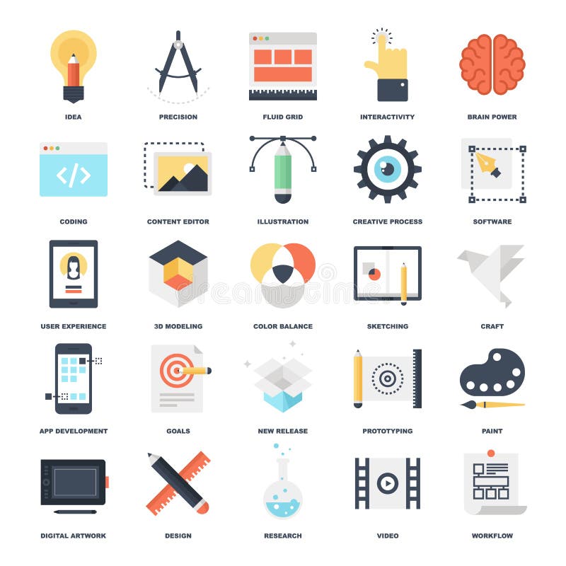 Creative Process stock vector. Illustration of graphic - 51232419 Creative Process stock vector. Illustration of graphic - 51232419