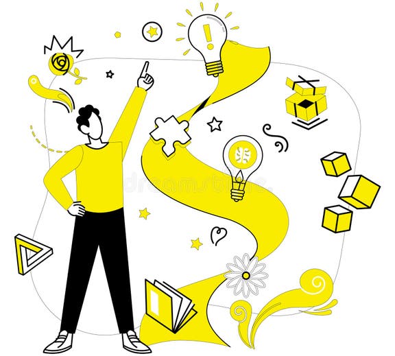 Creative Process. the Creative Process Concept Thrives on Symbiotic ...