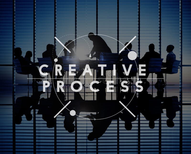 Creative Process Creativity Design Innovation Imagination Concept Stock ...
