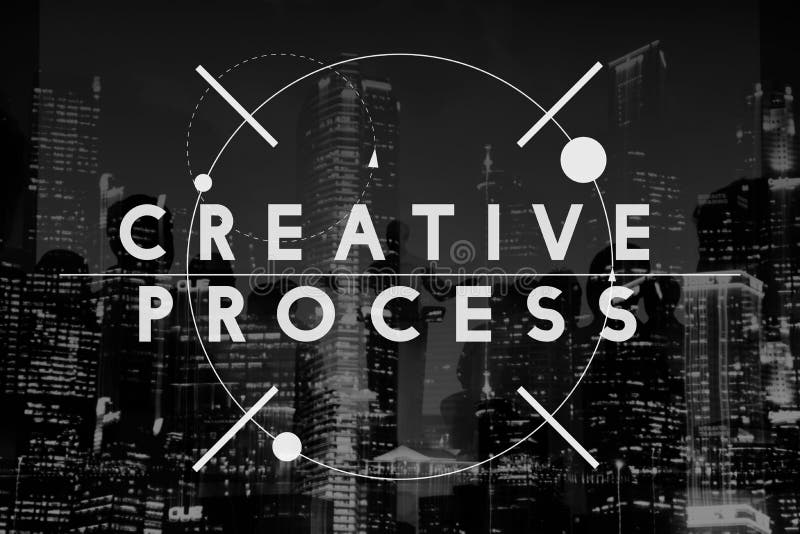 Creative Process Creativity Design Innovation Imagination Concept Stock ...