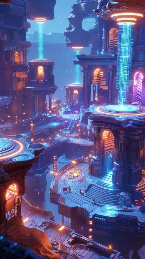 Creative Process. Game Development Concept Stock Illustration ...