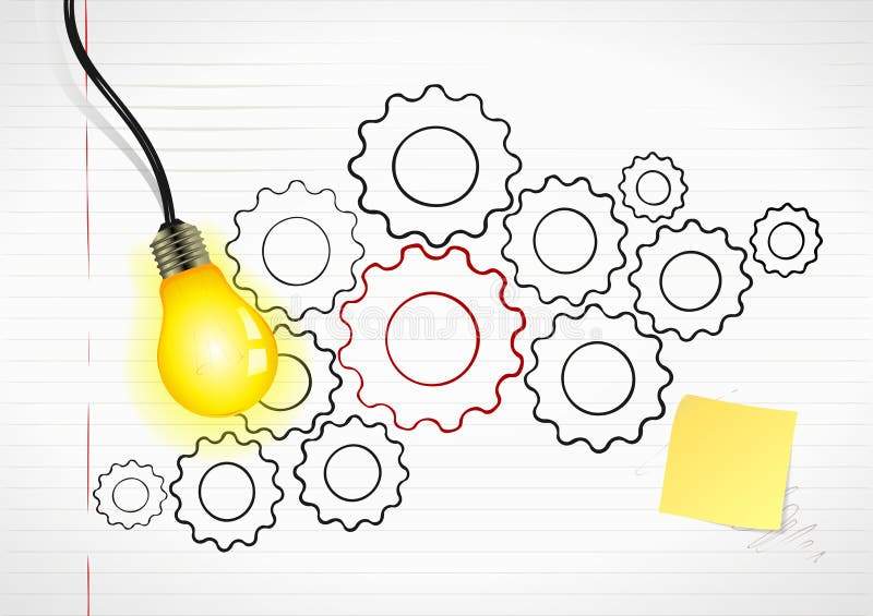 Creative process stock vector. Illustration of creative - 43795908