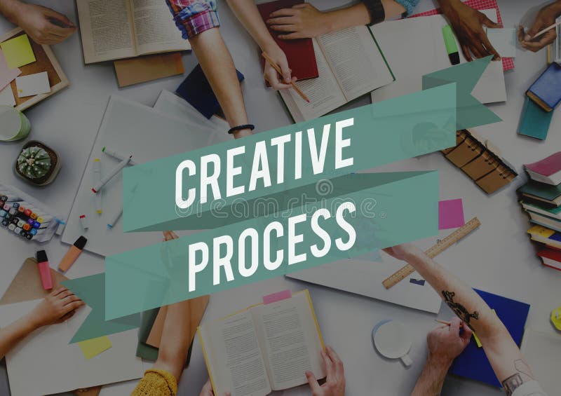 Creative Process Ideas Creativity Imagination Inspiration Concept Stock ...