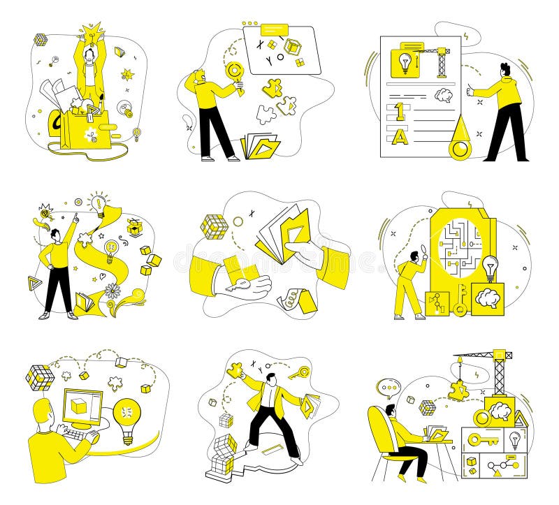 Creative Process. Imagination is Fuel Driving Unique Gears Creative ...