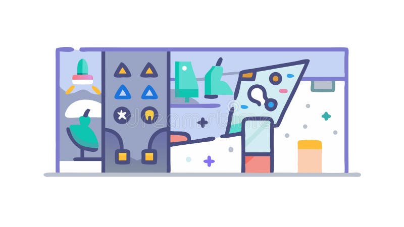 Creative Process Network: Abstract Connections Idea Flow, Vector Design ...