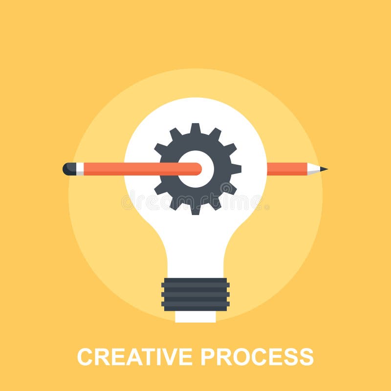 Creative Process Vector Illustration Concept Stock Vector ...