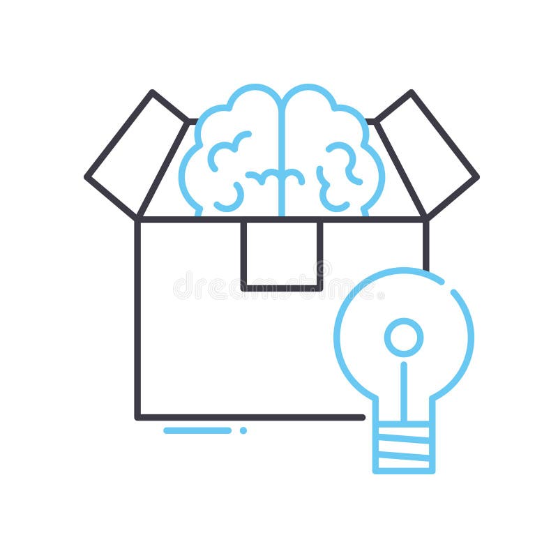 Creative Product Line Icon, Outline Symbol, Vector Illustration ...