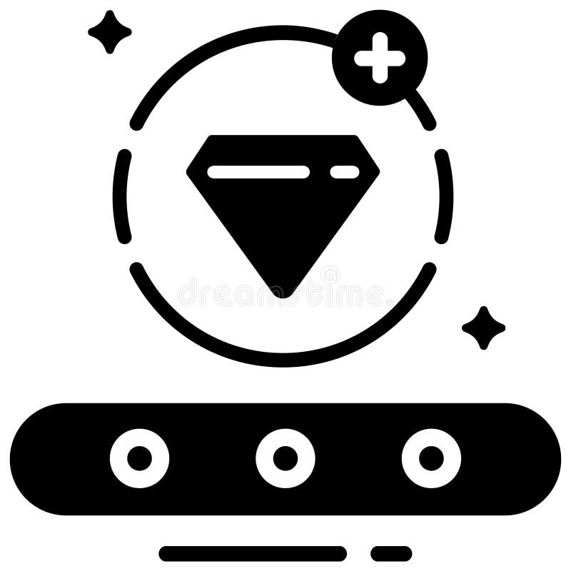 Creative Product Solid Illustration Stock Vector - Illustration of line ...