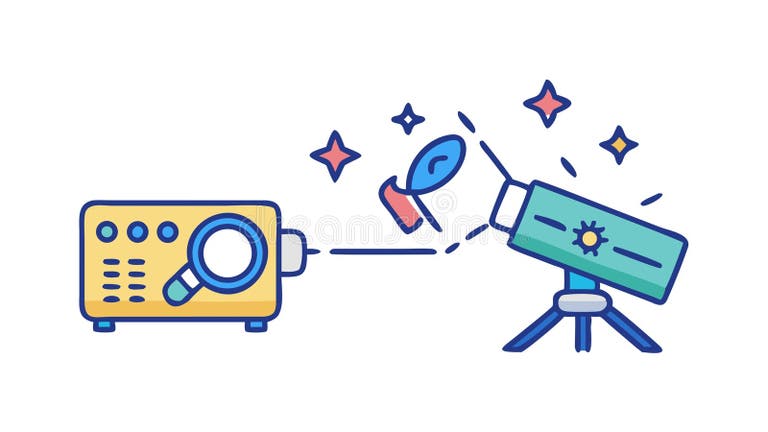 Creative Projector: Innovation Visual Storytelling, Vector Design ...