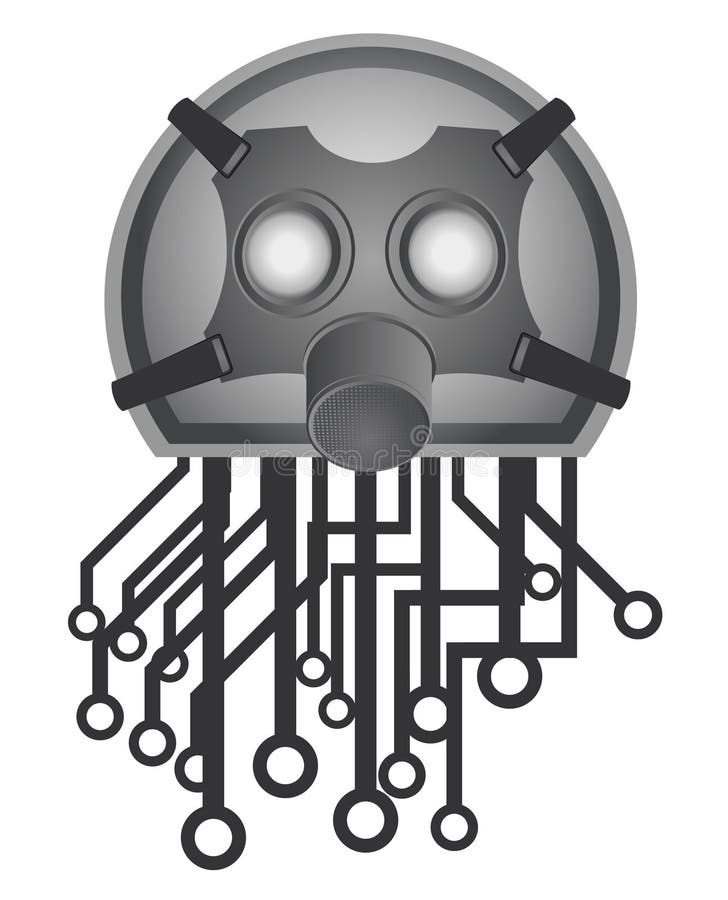 Mask Technical Drawing Stock Illustrations – 46 Mask Technical Drawing ...