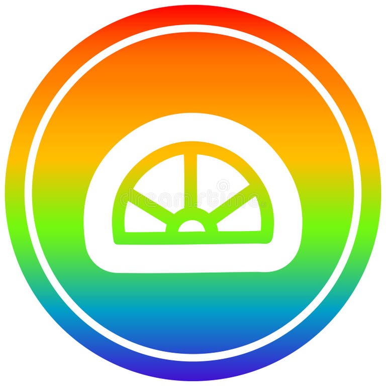 Protractor Math Equipment Circular Icon Stock Illustrations – 78 ...